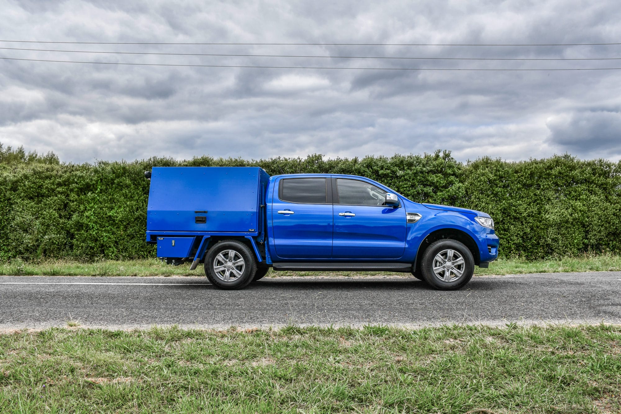 Double Cab Integrated Service Body - Camco Industries