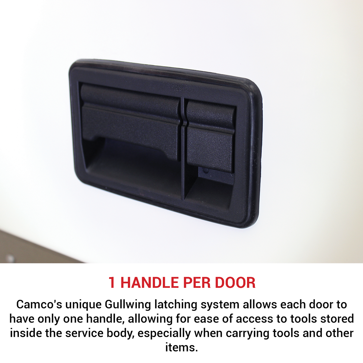 Double Cab Integrated Service Body - Camco Industries