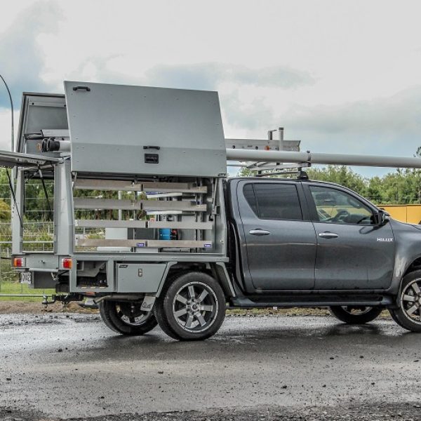 Double Cab Integrated Service Body - Camco Industries