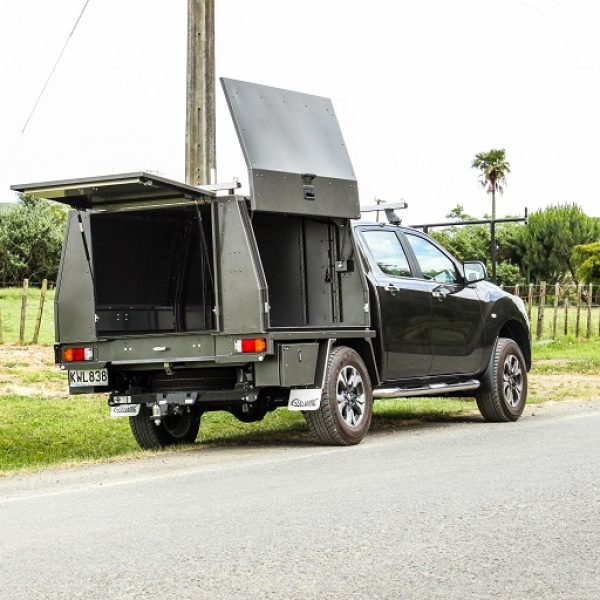 Double Cab Integrated Service Body - Camco Industries