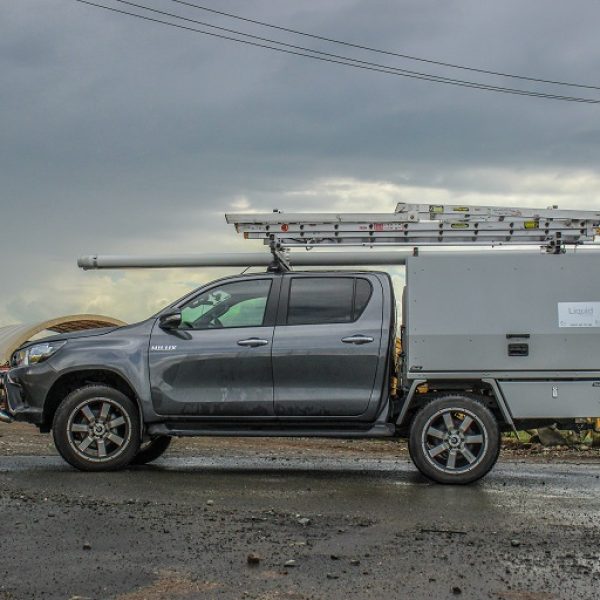 Double Cab Integrated Service Body - Camco Industries