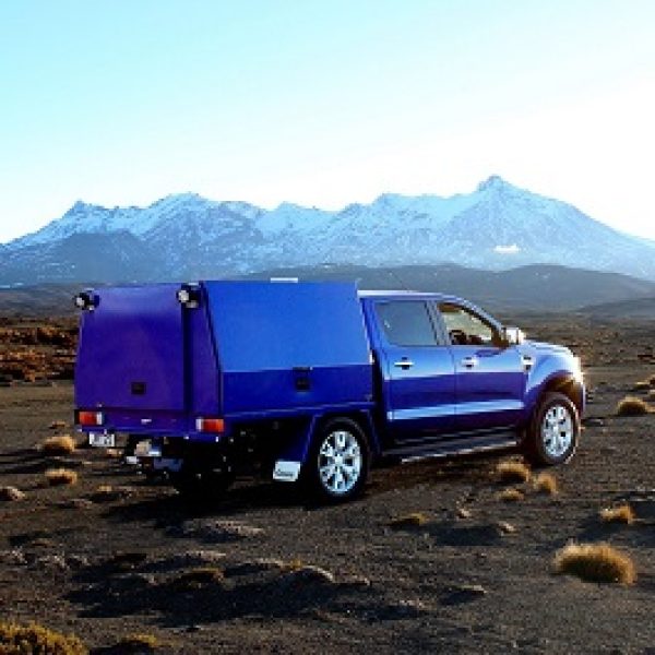 Double Cab Integrated Service Body - Camco Industries